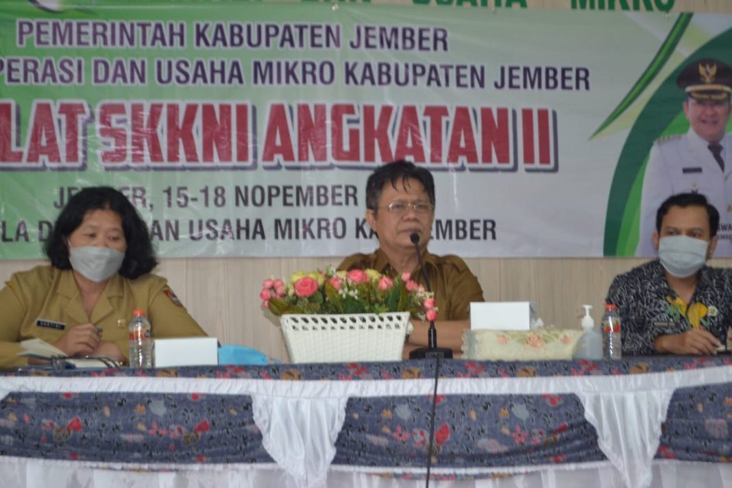 JEMPOLINDO.ID - Dinas Koperasi Jember Dorong UMKM Go Digital