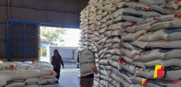 JEMPOLINDO.ID - Stok Beras Bulog Jember Tiga Bulan Ke depan Masih Aman