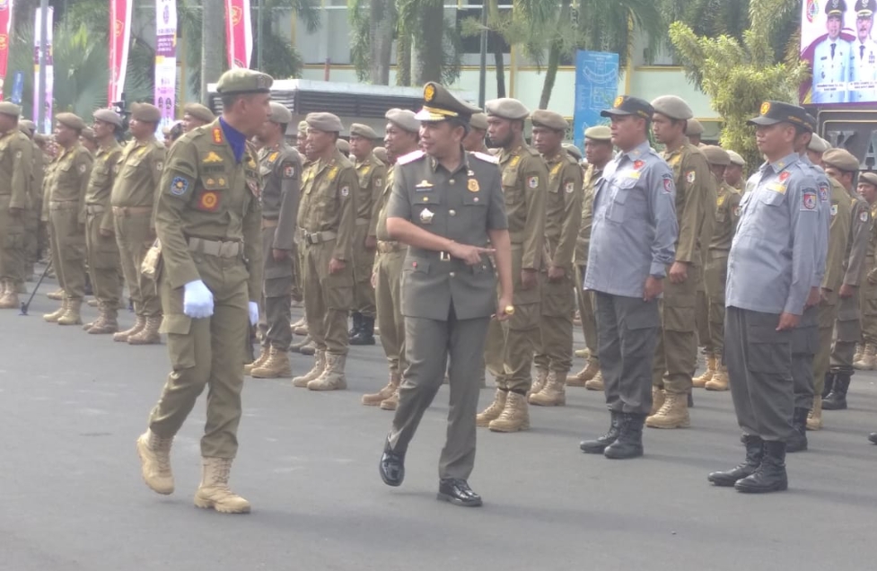 HUT Satpol PP ke 75, Bupati Jember Jajaki Even Drumband Sekelas JFC